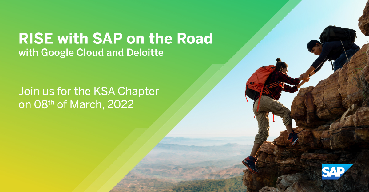 KSA - RISE with SAP on the Road