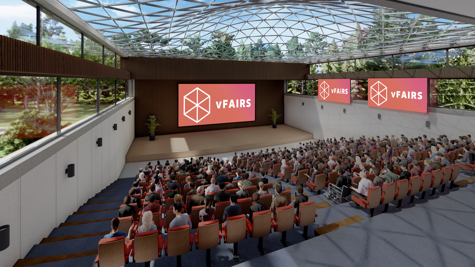 vFairs Landing Page Showcase