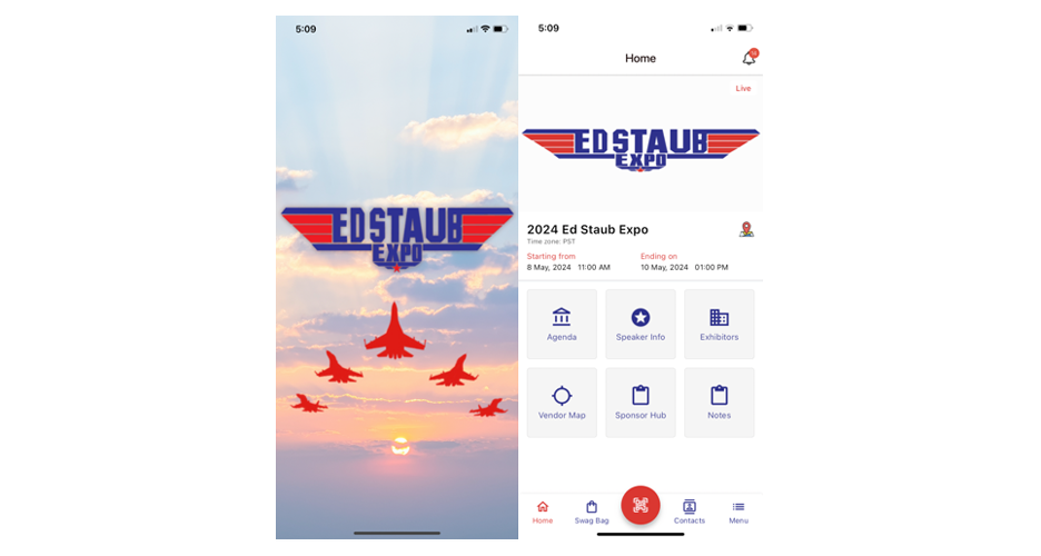 vFairs Landing Page Showcase