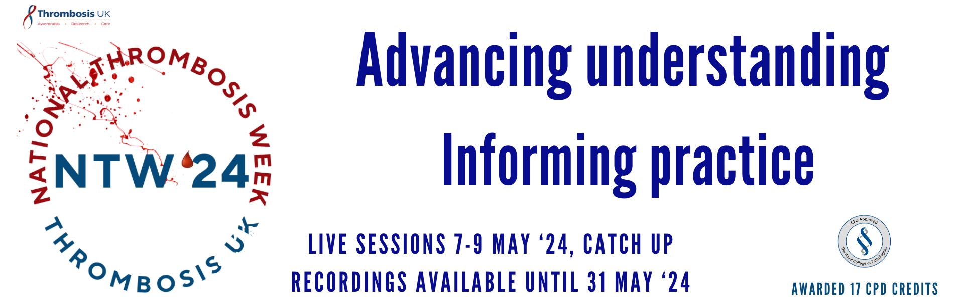 National Thrombosis Week 2024 (NTW’24) Virtual Conference