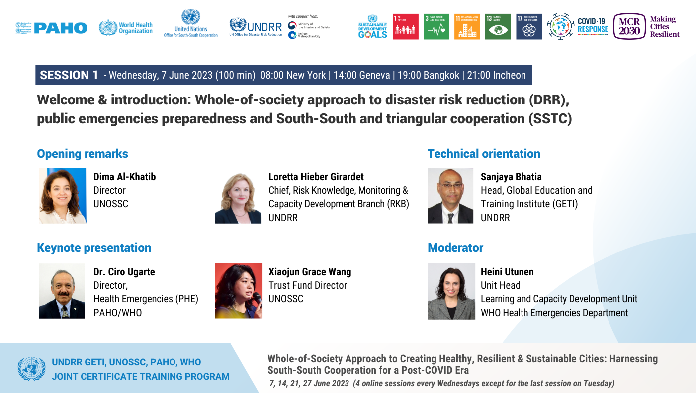 SSC DRR Health Emergency Training