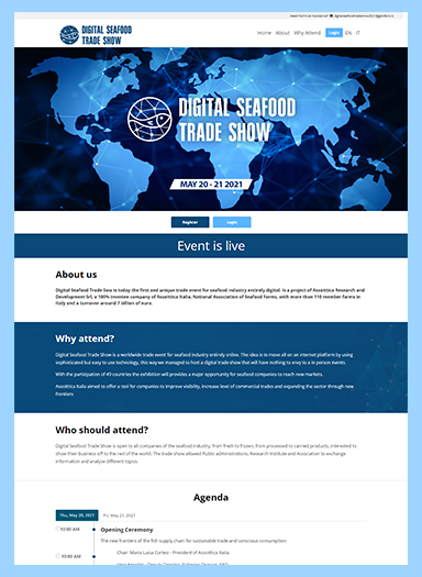 vFairs Landing Page Showcase