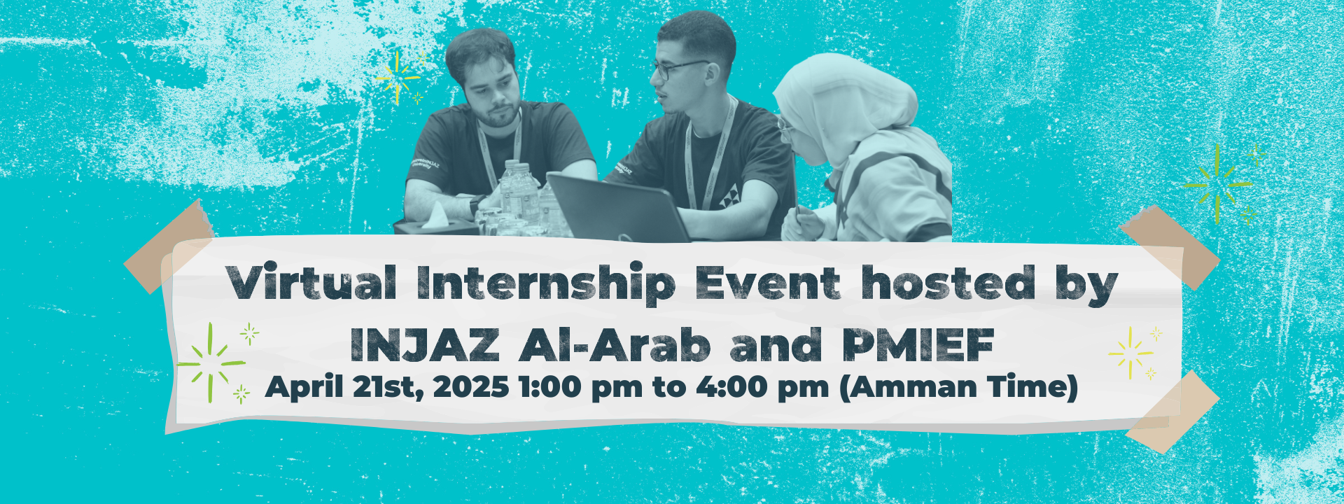 Virtual Internship Event hosted by INJAZ Al-Arab and PMIEF